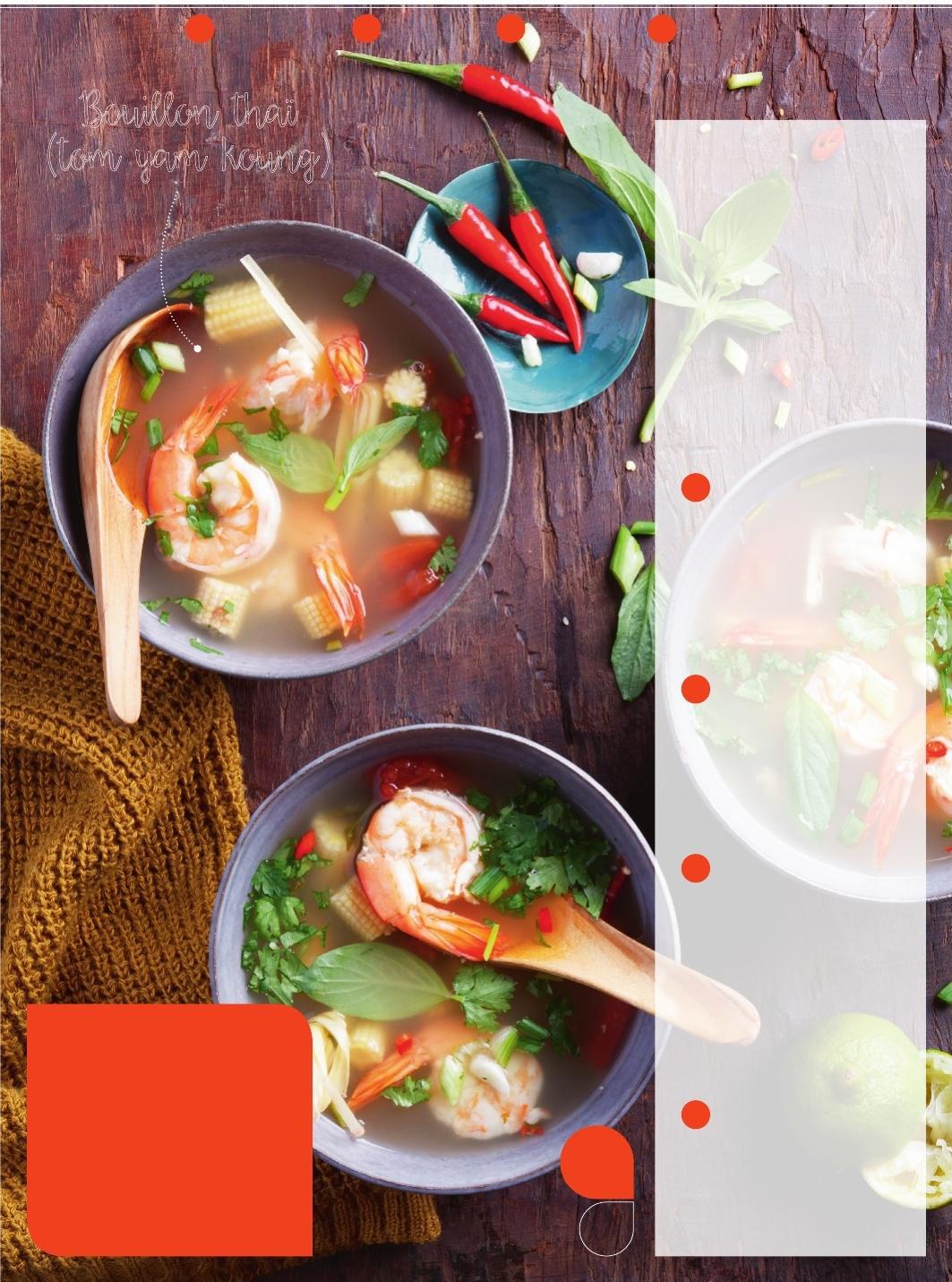 Bouillon thaï (tom yam koung) - Spécial Gastronomie