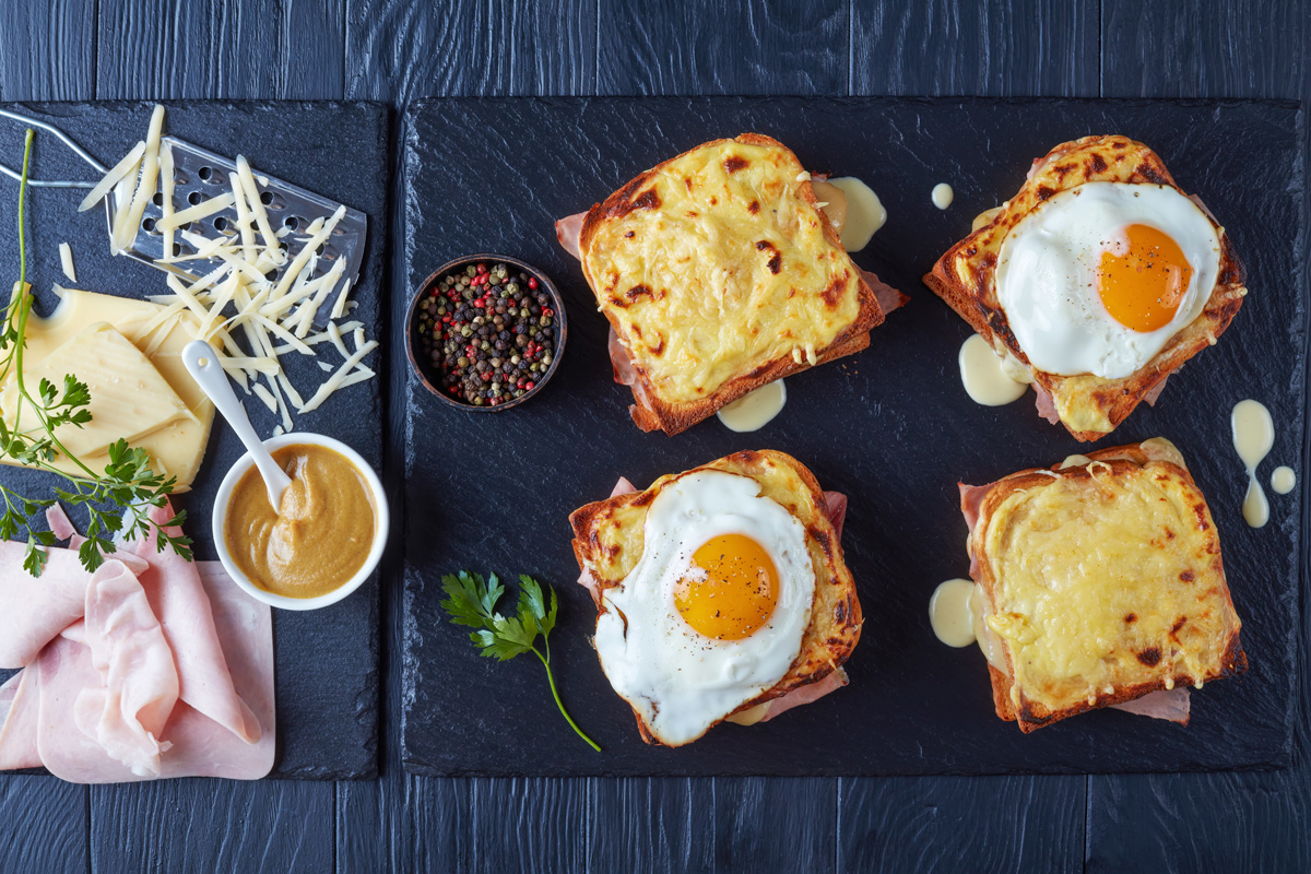 Croque-monsieur traditionnel - Spécial Gastronomie