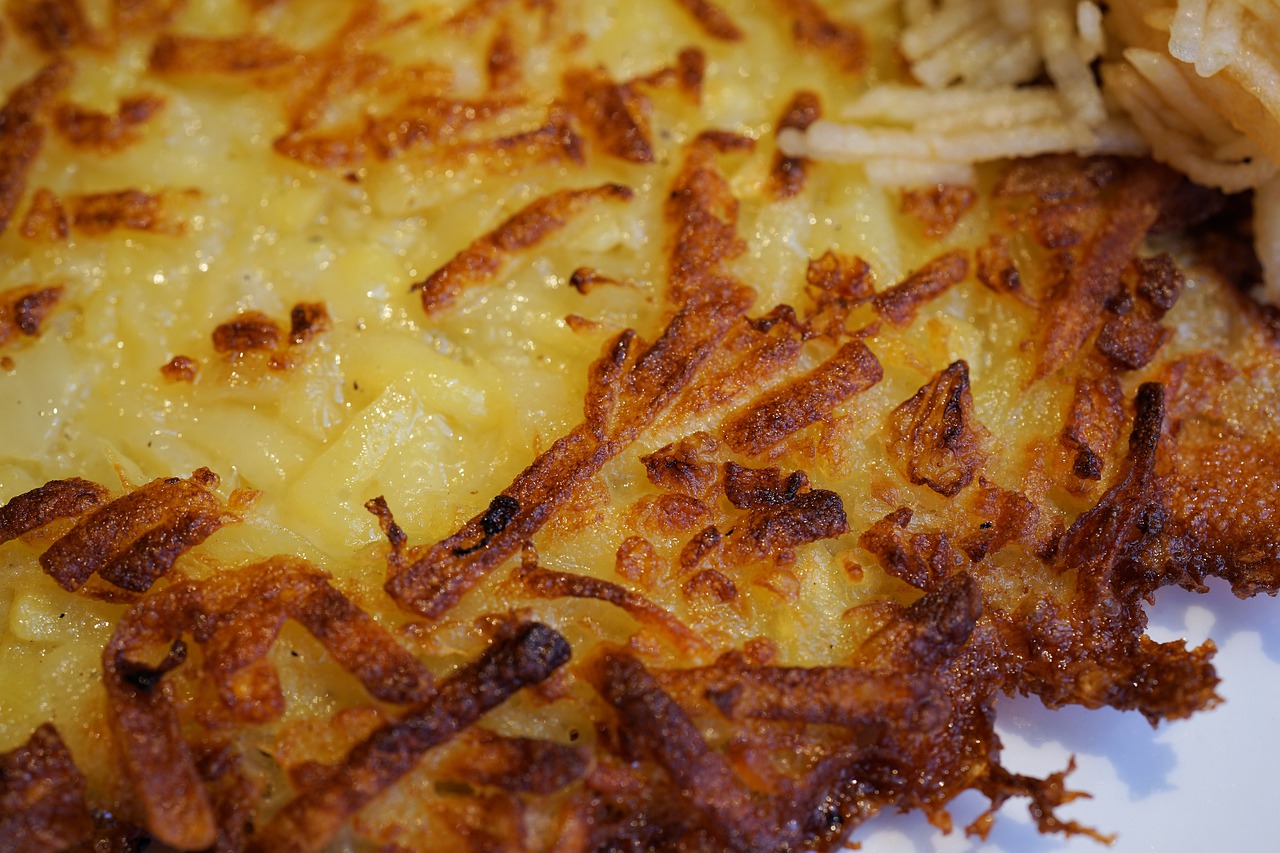 Recette hash brown patate douce - Spécial Gastronomie