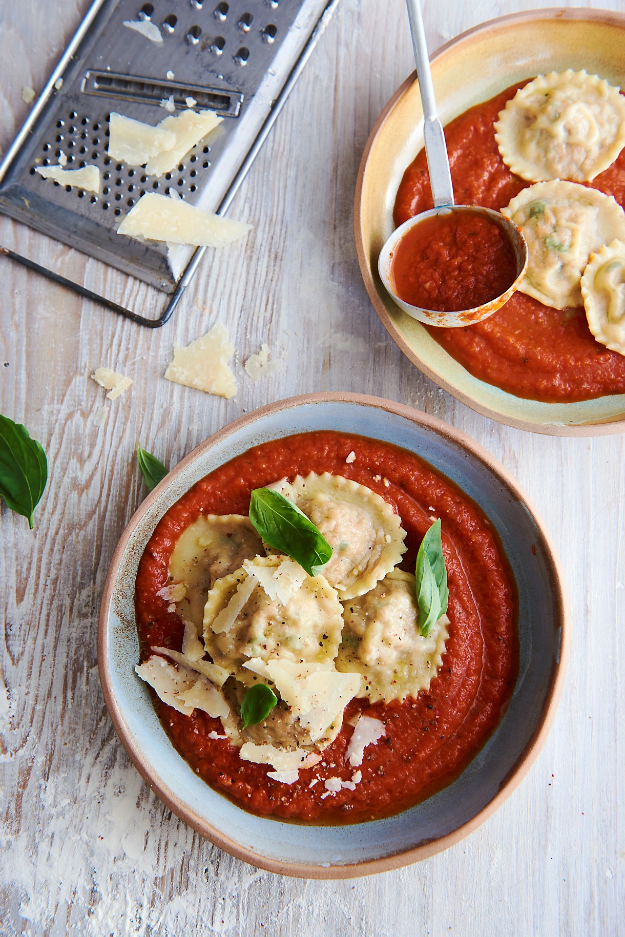 Raviolis traditionnels à la sauce tomate - Spécial Gastronomie