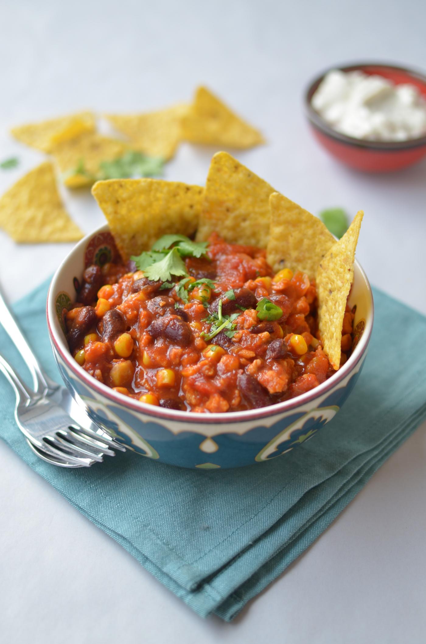 Recette chili sin carne - Spécial Gastronomie