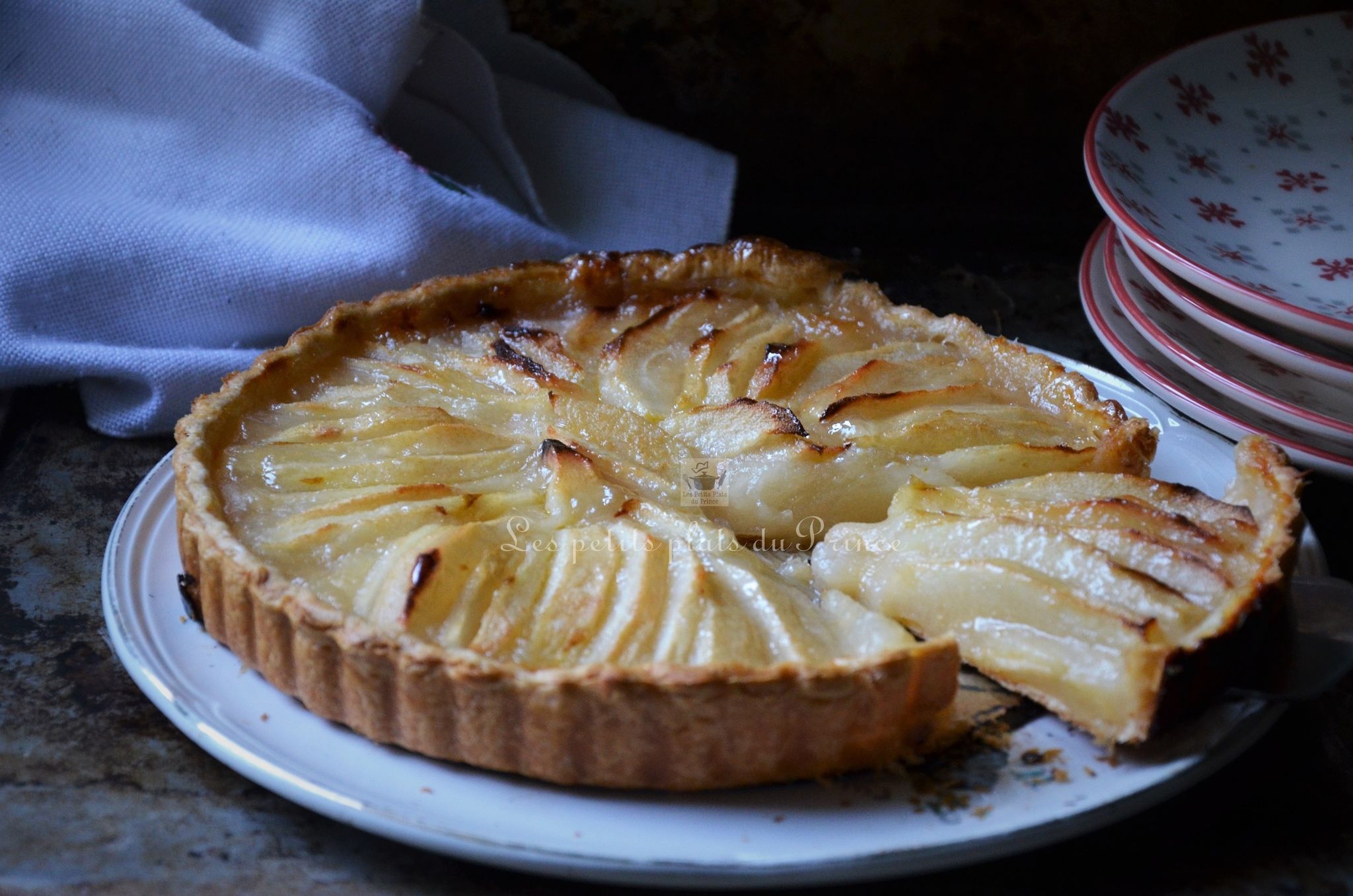 Recette tarte aux poires légère - Spécial Gastronomie