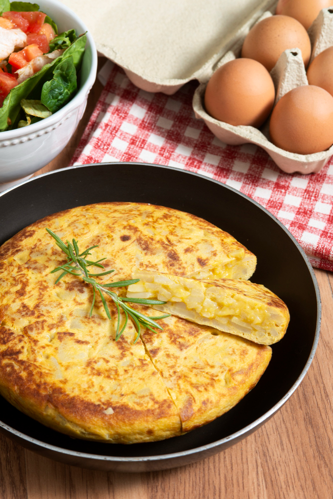 Omelette Aux Pommes De Terre Spécial Gastronomie